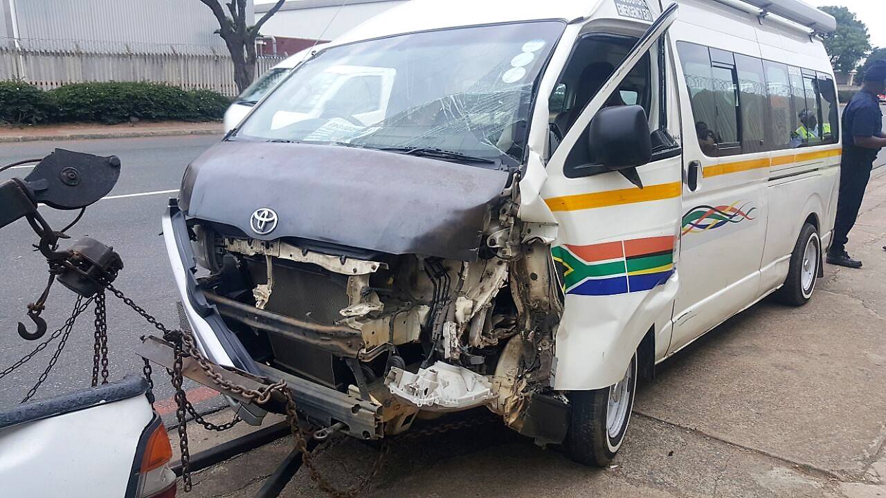 Four children, 14 others injured after taxi and truck collide in ...