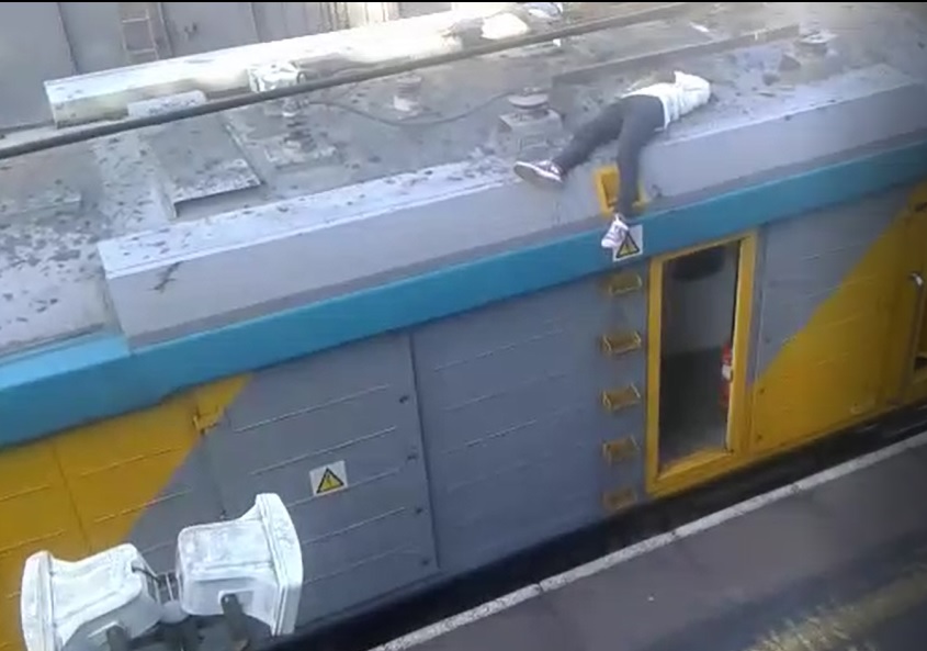 Man electrocuted while train surfing in Shallcross | Rising Sun Newspapers