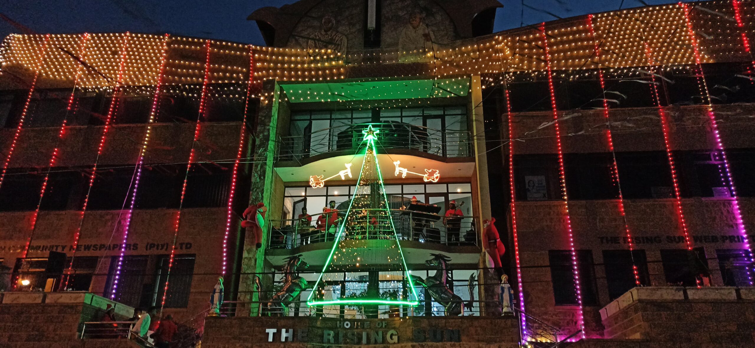 Lighting up Rising Sun Street and spreading festive magic! | Rising Sun ...
