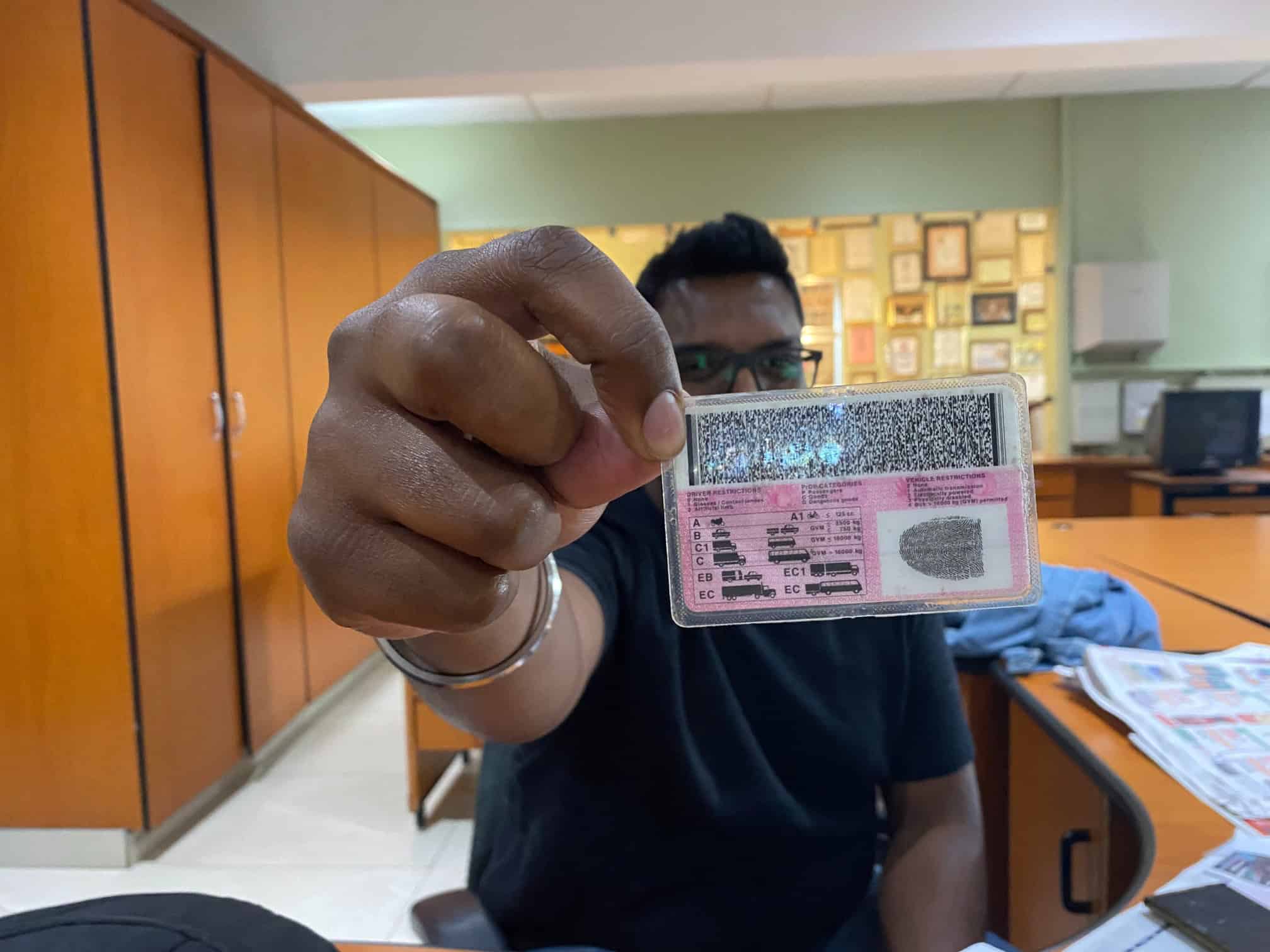 Driver’s licence card machine back in action but backlogs leave ...
