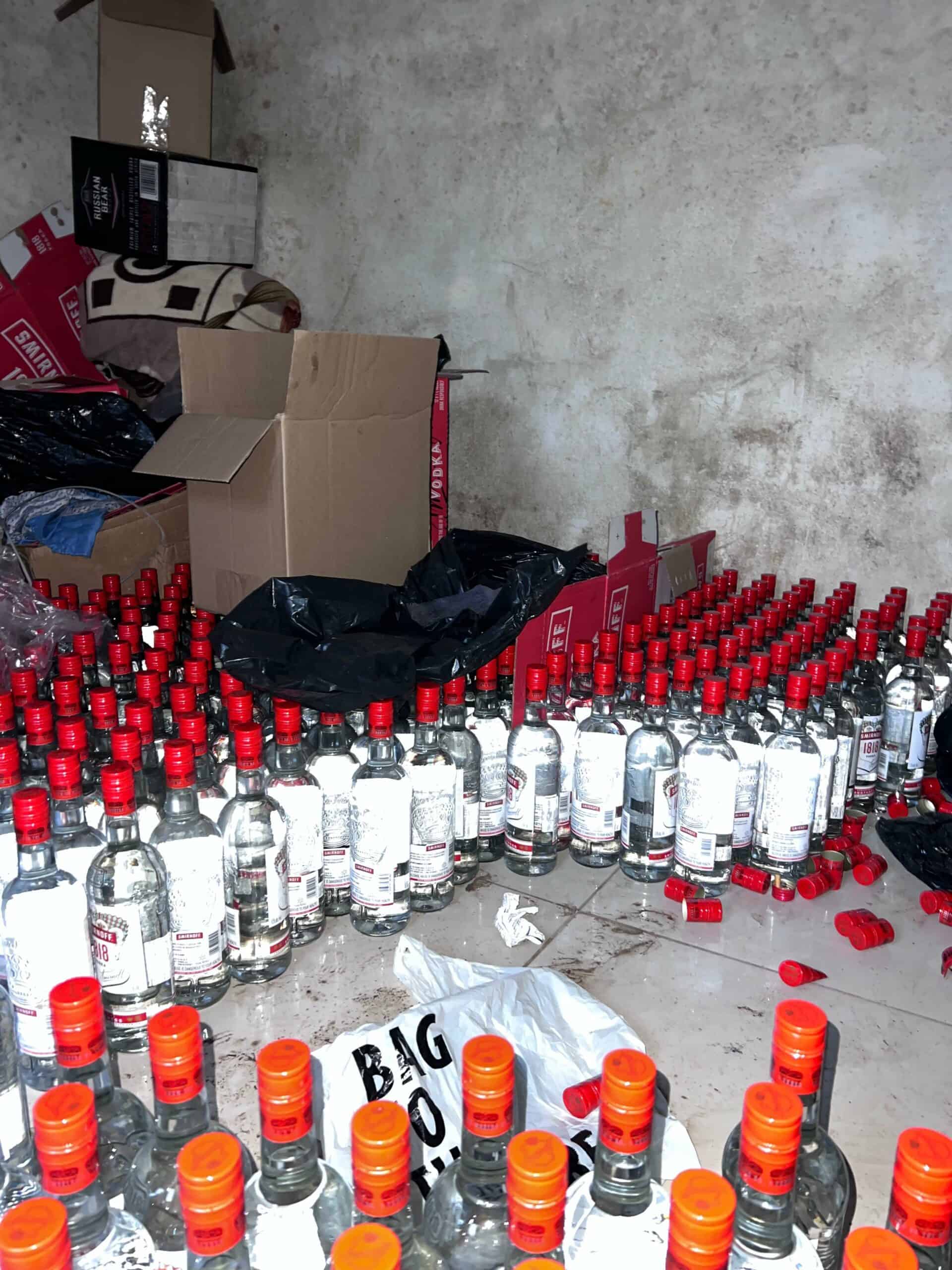 Police uncover counterfeit vodka operation in Mariannhill | Rising Sun ...