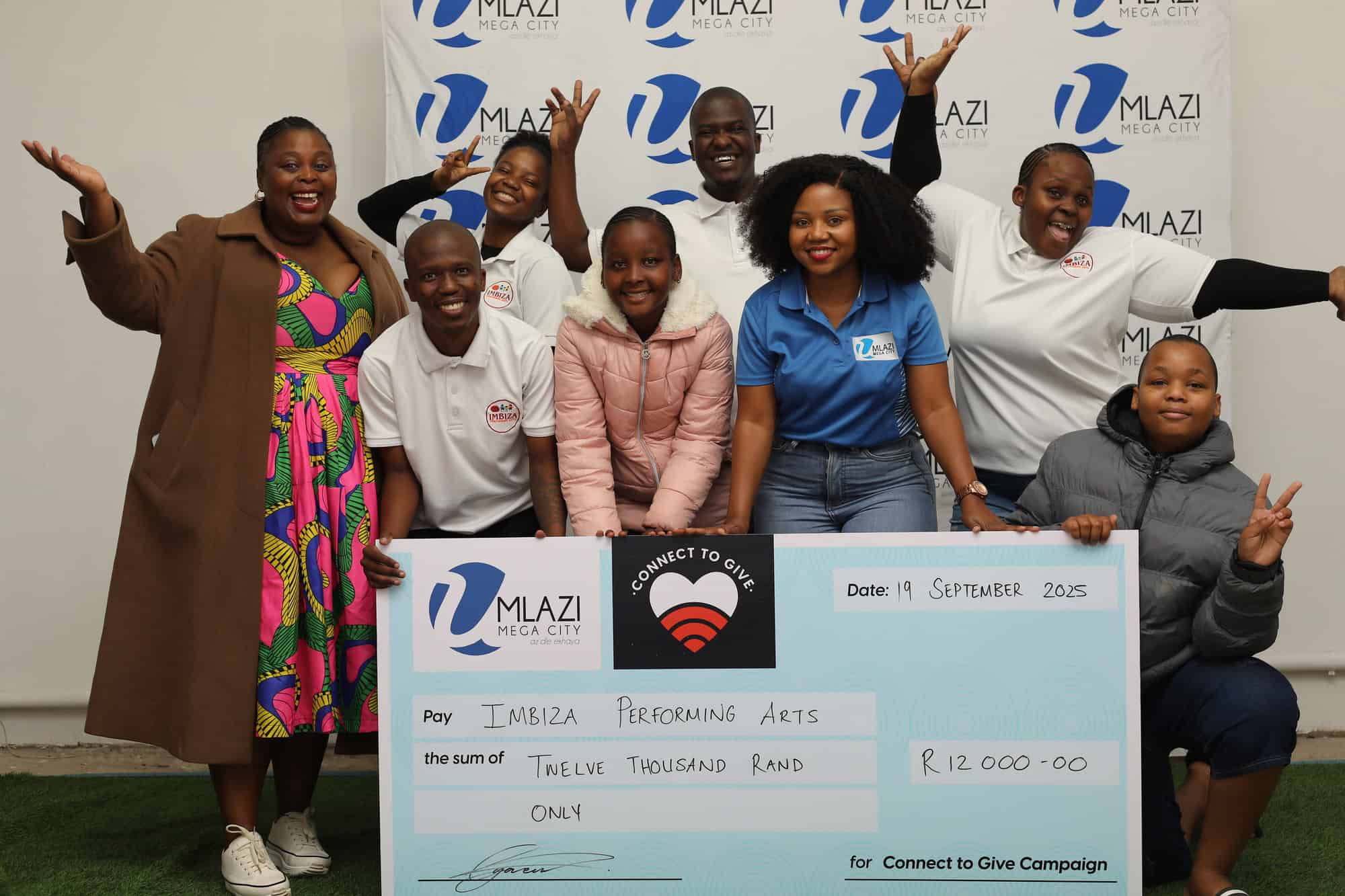 Umlazi Mega City donates R12, 000 to Imbiza Performing Arts in honour ...