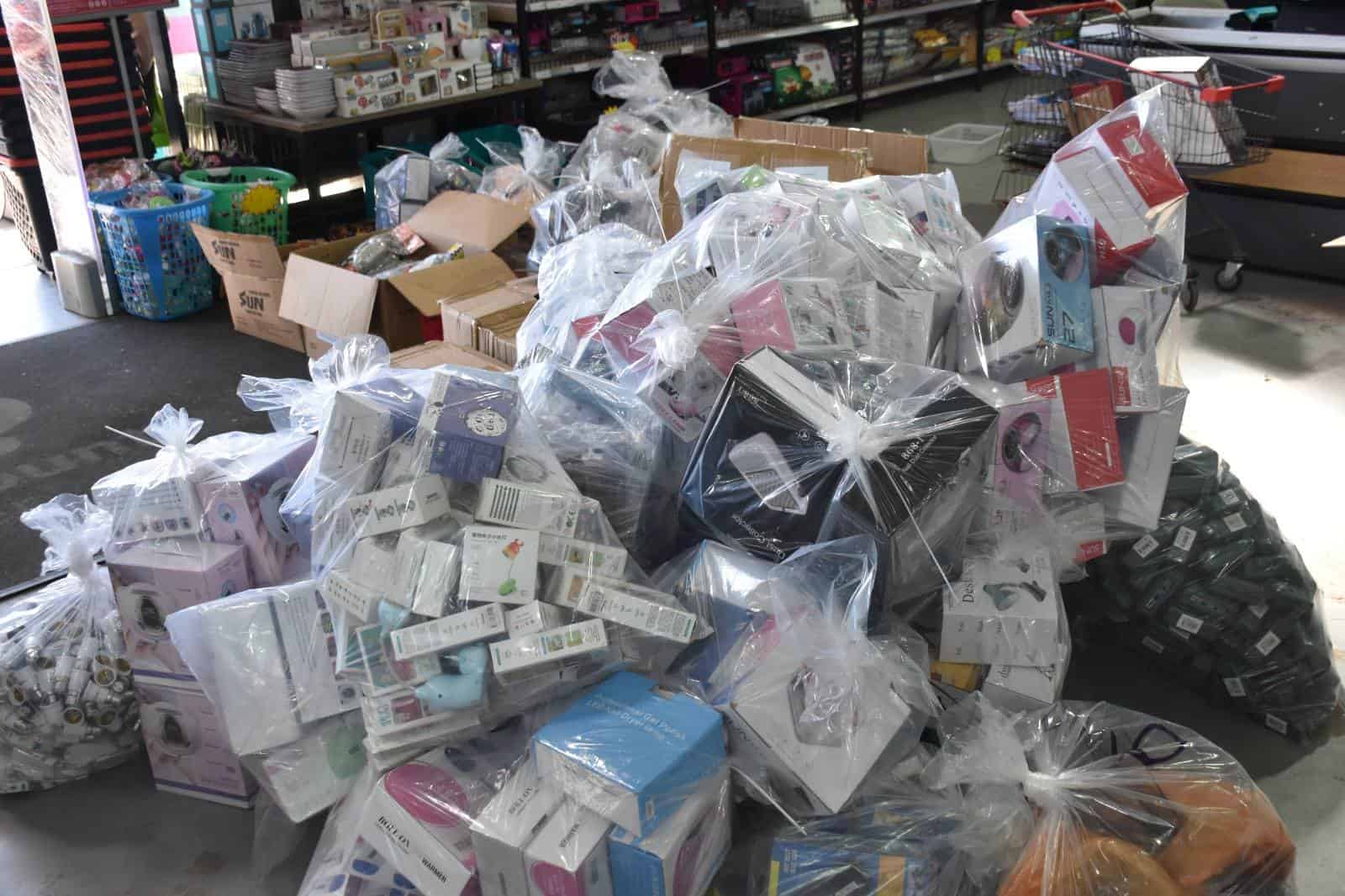 Counterfeit goods worth millions seized in multi-agency operation ...